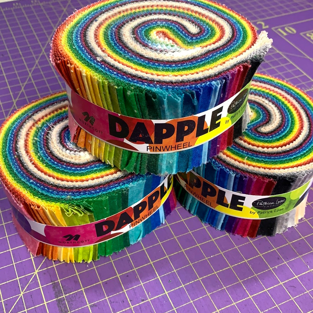 Dapple Fabric Jelly Roll Pack, Northcott Patrick Lose – Quiltoni